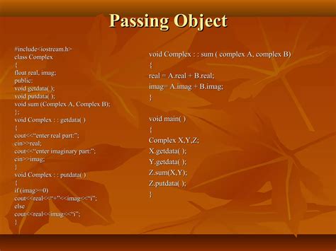 Class And Object In C Ppt Programming Languages Computing