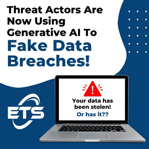 Cybercriminals Using Fake Data Breaches How Ai Is Fueling This New Scam Empowering Technology
