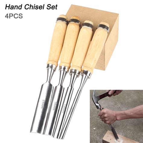 Semi Circular Woodworking Chisel Set Carving Chisel Chrome Vanadium Steel Carpenter Wood Carving
