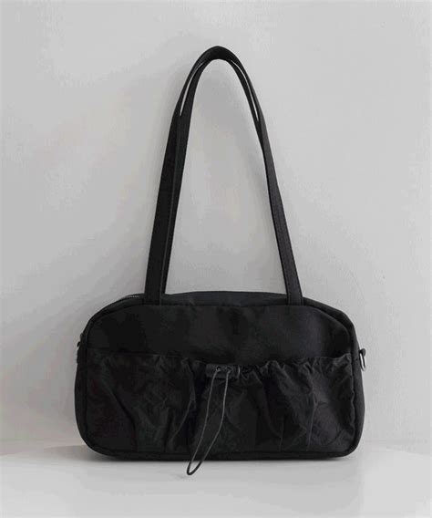 🤍3color 바스락소재 썸머백🤍 나일론 셔링 스퀘어 크로스 숄더백 에이블리