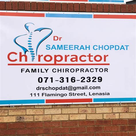 Dr Sameerah Chopdat Lenasia