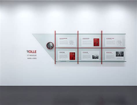 红色经典文化墙设计建设 上海 500强公司案例