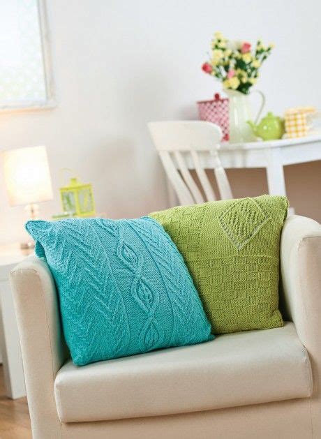 Matching Cushions Knitting Patterns Lets Knit Magazine Free