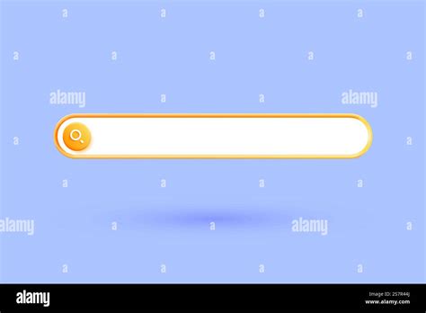 3d Search Bar Browser Button For Website And Ui Design Search Form