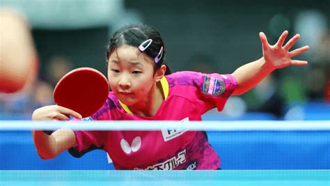 连胜61局日乒14岁小将连克国乒两将下轮对决伊藤美诚模仿者 张本 齐菲 覃予萱