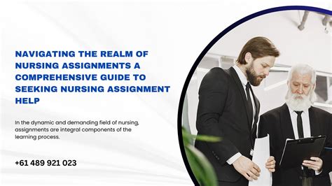 Navigating The Realm Of Nursing Assignments A Comprehensive Guide To
