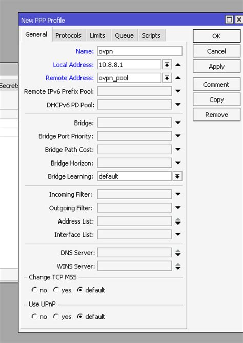 How To Configure The OpenVPN Server On The MikroTik Router D D Blog