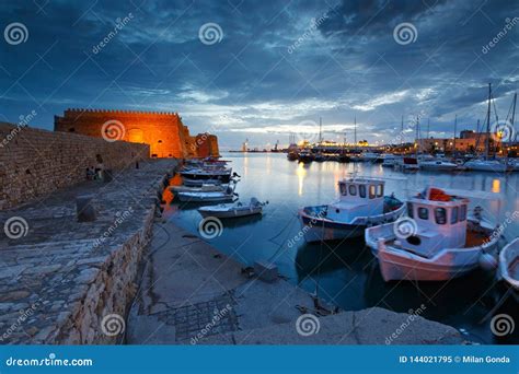 Heraklion Editorial Image Image Of Aegean Tourism 144021795