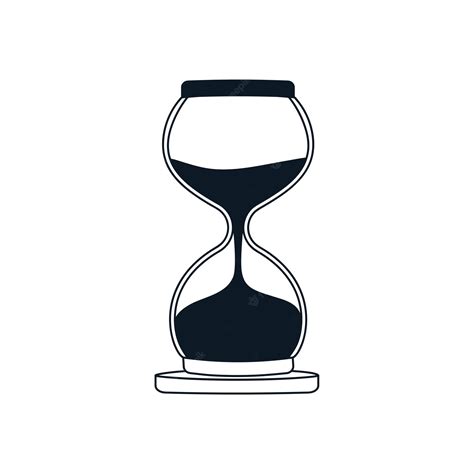 Premium Vector Hourglass