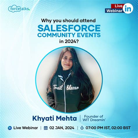 Forcetalks On Linkedin Salesforce Community Ohana Trailblazers Trailblazercommunity