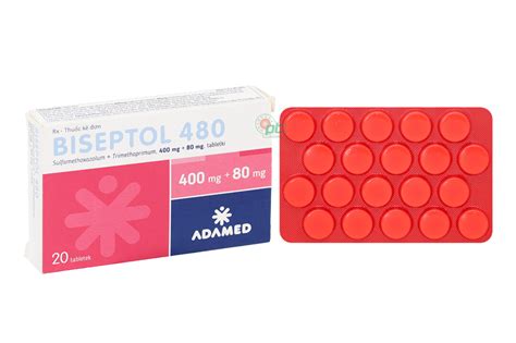 Thuốc Biseptol 480 điều Trị Nhiễm Khuẩn Hộp 20 Viên