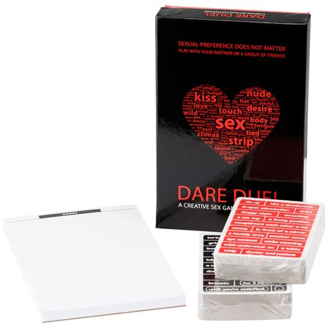 Dare Duel Sex Game For Couples Perfect As Foreplay
