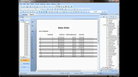 How To Draw Vertical Line In Crystal Report