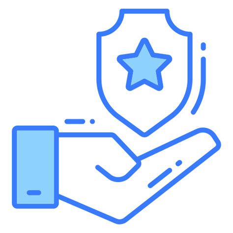 Defence Generic Blue Icon