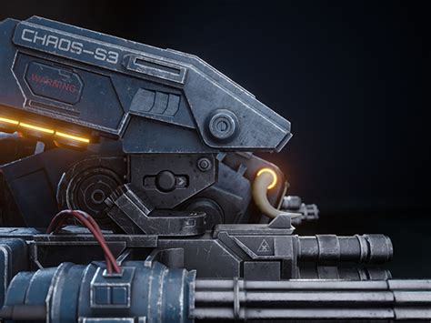 mech chaos s3 gamedev course behance