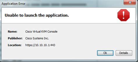 Cisco Ucs Kvm Not Launching Cisco Community
