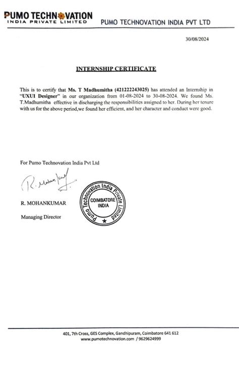 madhumitha t on linkedin uiuxdesign internship uiuxdesign intern life success