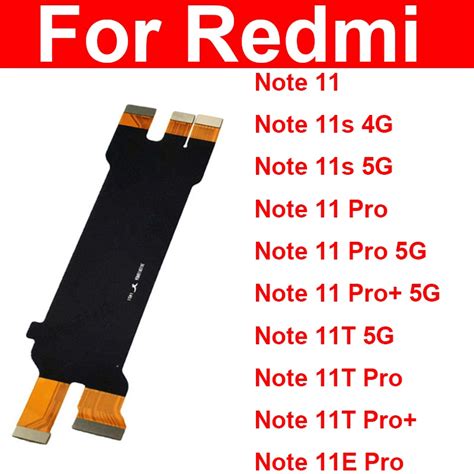 LCD Screen Motherboard Flex Cable For Xiaomi Redmi Note S E