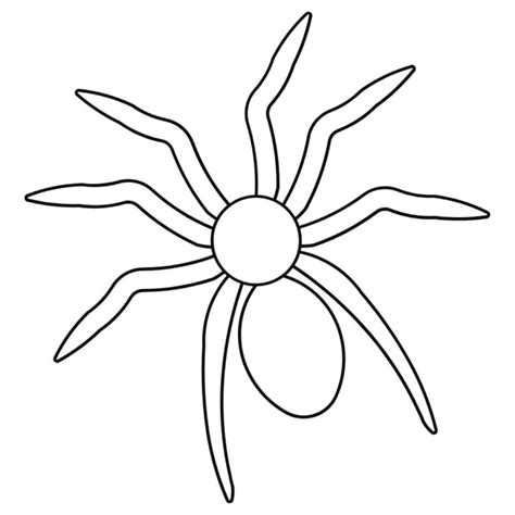 Molde Aranha Para Imprimir Tamanhos Pequeno E Grande Artesanato Passo