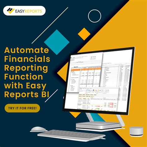 Business Financial Reporting Automation Businessintelligence Easyreports Easyreports