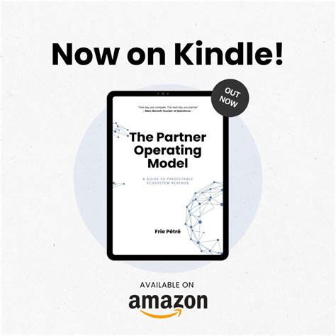 The Partner Operating Model Book Is Now Available On Kindle Qollabi