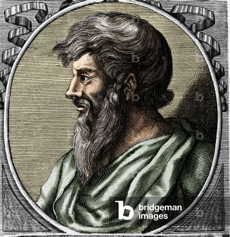 Image Of Portrait Of Pythagoras Ca 570 Around 480 Bc Greek By