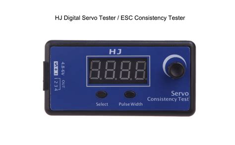 Stemedu Hj Digital Servo Tester Esc Consistency Speed