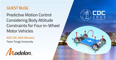 Predictive Motion Control Considering Body Attitude Constraints For