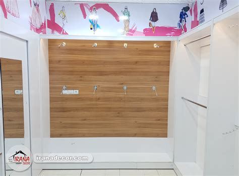 طراحی و اجرای دکور مغازه پوشاک زنانه ایرانا دکور