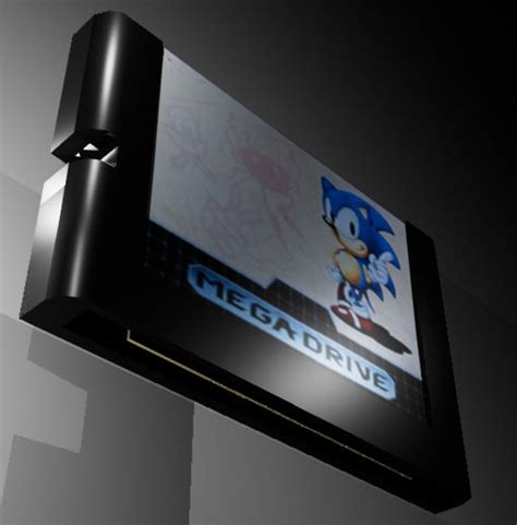Mega Drive Cartridge 3d By Romline5 On Deviantart