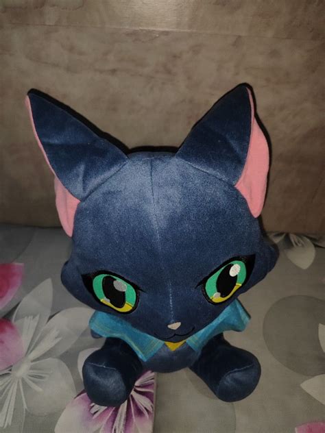 Anime Code Geass Black Cat Plush Toy Hobbies And Toys Toys And Games On