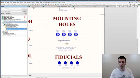 Tip 088 Add “pcb Only” Components Into Your Schematic Mounting Holes Fiducials …