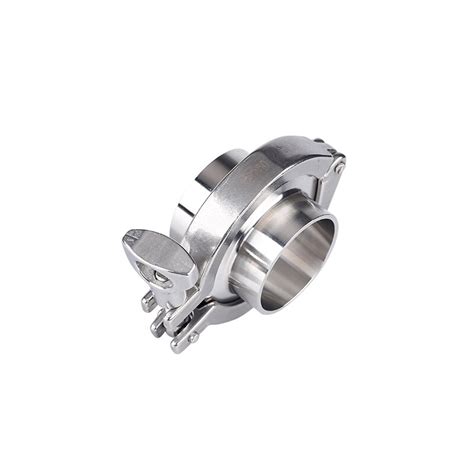 위생 플랜지 파이프 용접 페룰 트라이 클램프 Ptfe 또는 실리콘 개스킷 스테인리스 스틸 Sus Ss 304 트라이클램프 15 인치 6 14 인치 1 세트 배관