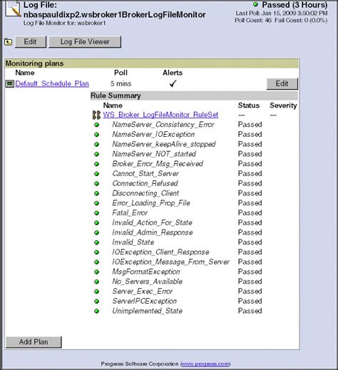 Customizing A WebSpeed Broker Log File Monitor