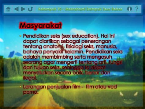 Seks Bebas Dan Pergaulan Bebas PPTX