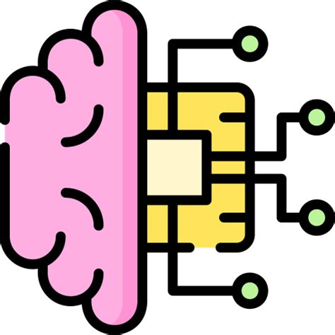 Machine Learning Special Lineal Color Icon