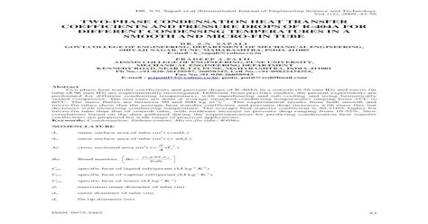 pdf two phase condensation heat transfer coefficients and · pdf filetwo phase condensation