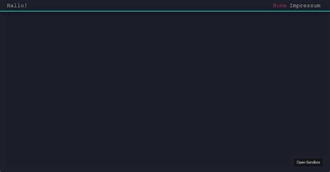 Basic Vue Project Codesandbox