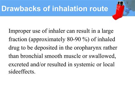 Asthma Inhaler PowerPoint Templates Standard 1 Pptx