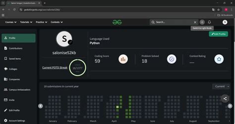 Geeksforgeeks Day15 Pythonprogramming Codingjourney Dailycodingchallenge Potd