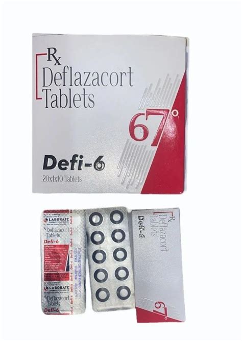 Defi 6 Deflazacort Tablet At Best Price In New Delhi By Dawa Bazar Id