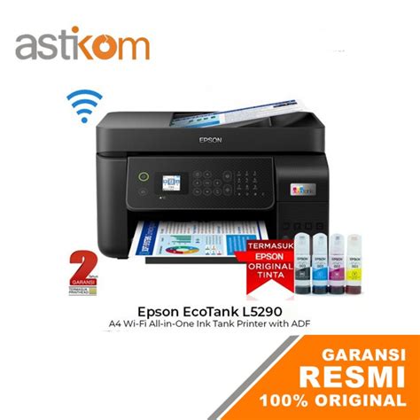 Jual Printer Epson L5290 Ecotank A4 Wifi Print Scan Copy Fax With Adf Shopee Indonesia