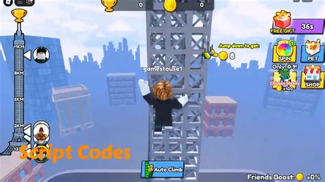Climb And Jump Tower Script No Key Auto Coins Auto Wins