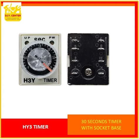 Set H Y Power On Delay Timer VAC S H Y Time Relay DPDT Pin No Nc With PYF A MY