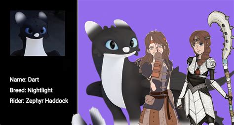 Zephyr And Dart How To Train Your Dragon How Train Your Dragon Dragon Sketch