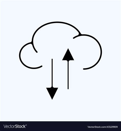 Icon Sync Suitable For Startup Symbol Glyph Style Vector Image