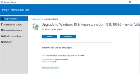 Configuration Manager Windows 10 Servicing Plan Windowserver It