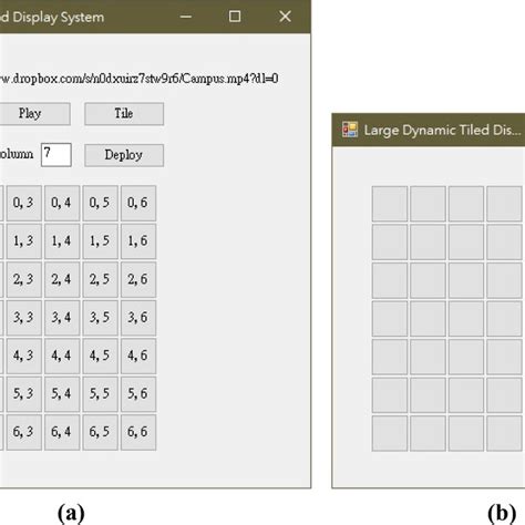 master and slave user interface a master user interface b slave user