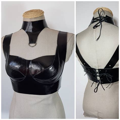 Sexy Stage Fetish Bdsm Bondage Party Costume Outfit Custom Bra Etsy Uk