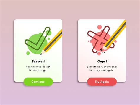Daily Ui 11 Flash Message Design